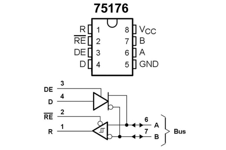 SN75176 RS485 Communications between two Arduinos – MicroController Electronics