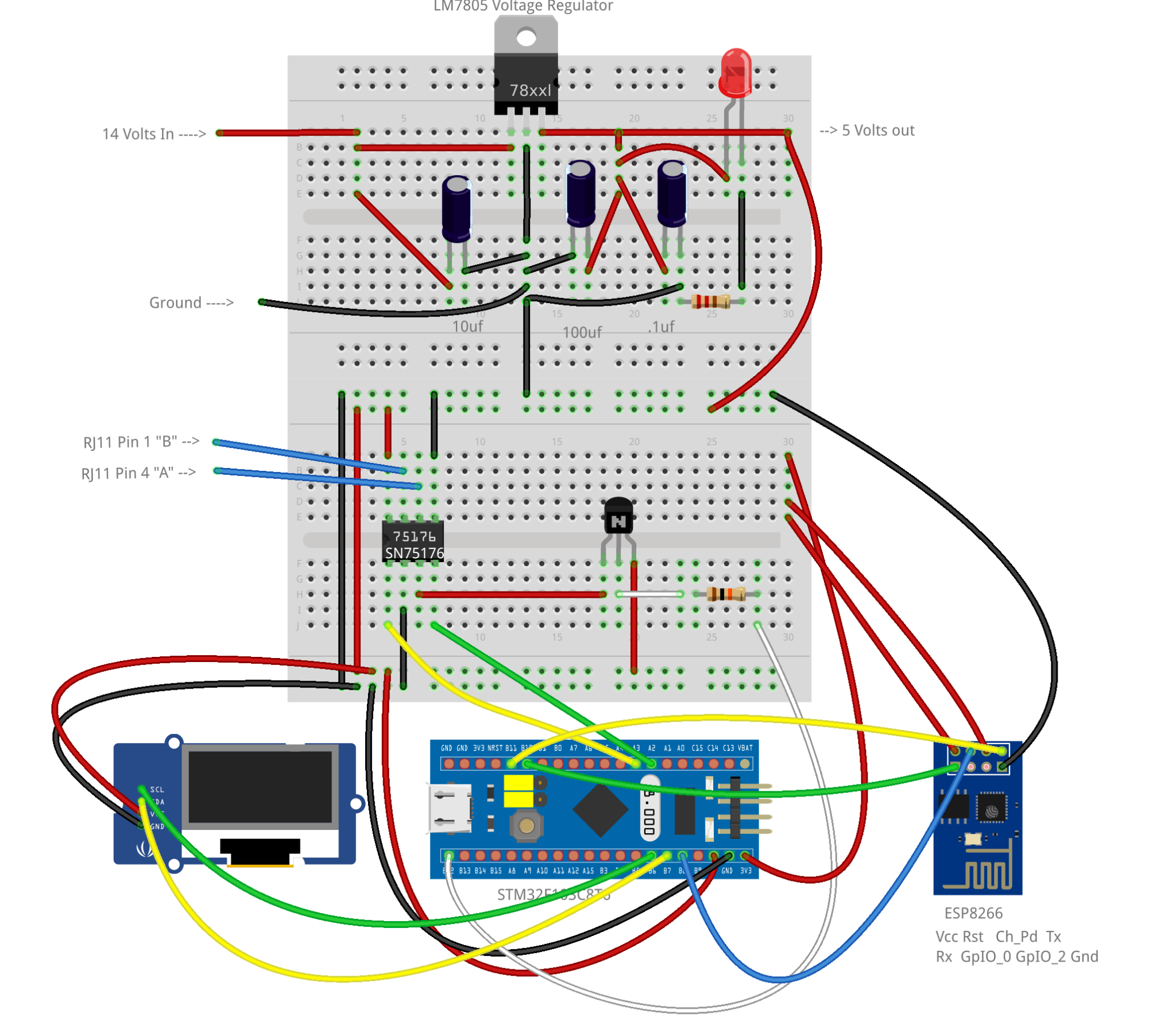 STM32F103C8T6 Solar Power System Monitoring – MicroController Electronics